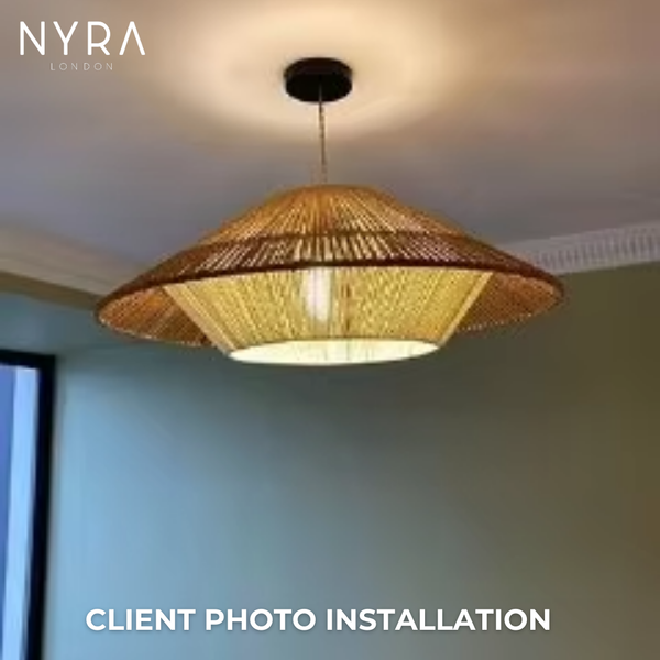 Selina Rattan Wabi Sabi Pendant Lights – FURNOO LONDON